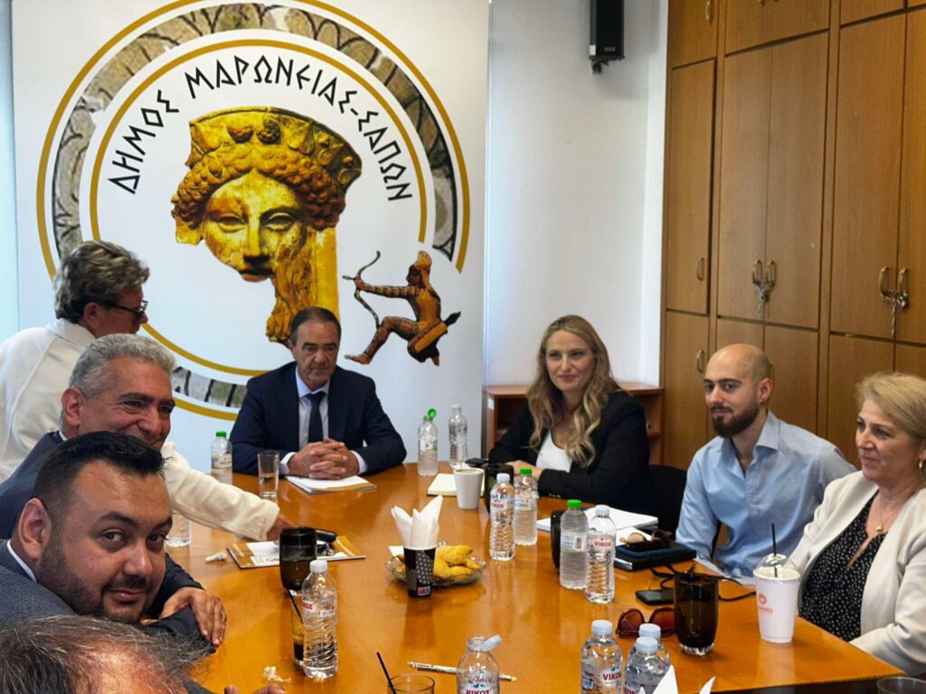 Η συντονίστρια του Γραφείου του Πρωθυπουργού στη Θεσσαλονίκη στις Σάπες ...